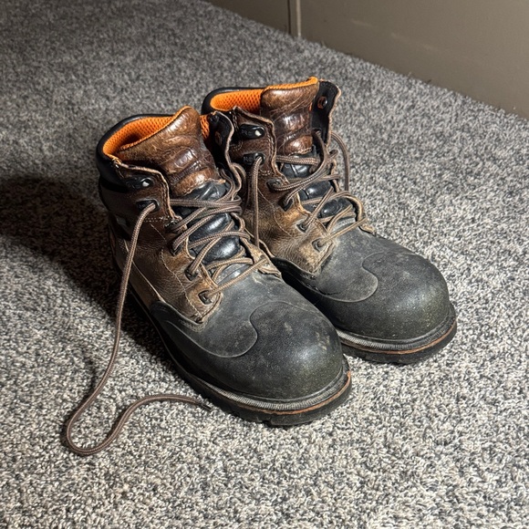 Timberland PRO | Shoes | Timberland Pro Black And Brown Mens Boots ...